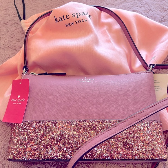 kate spade | Bags | Kate Spade Nwt Greta Court Ramey Glitter Small ...